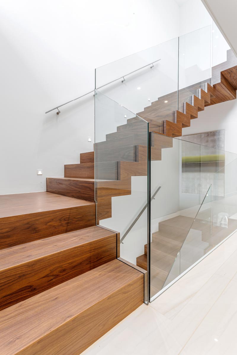 mrail | hidden hardware glass guards