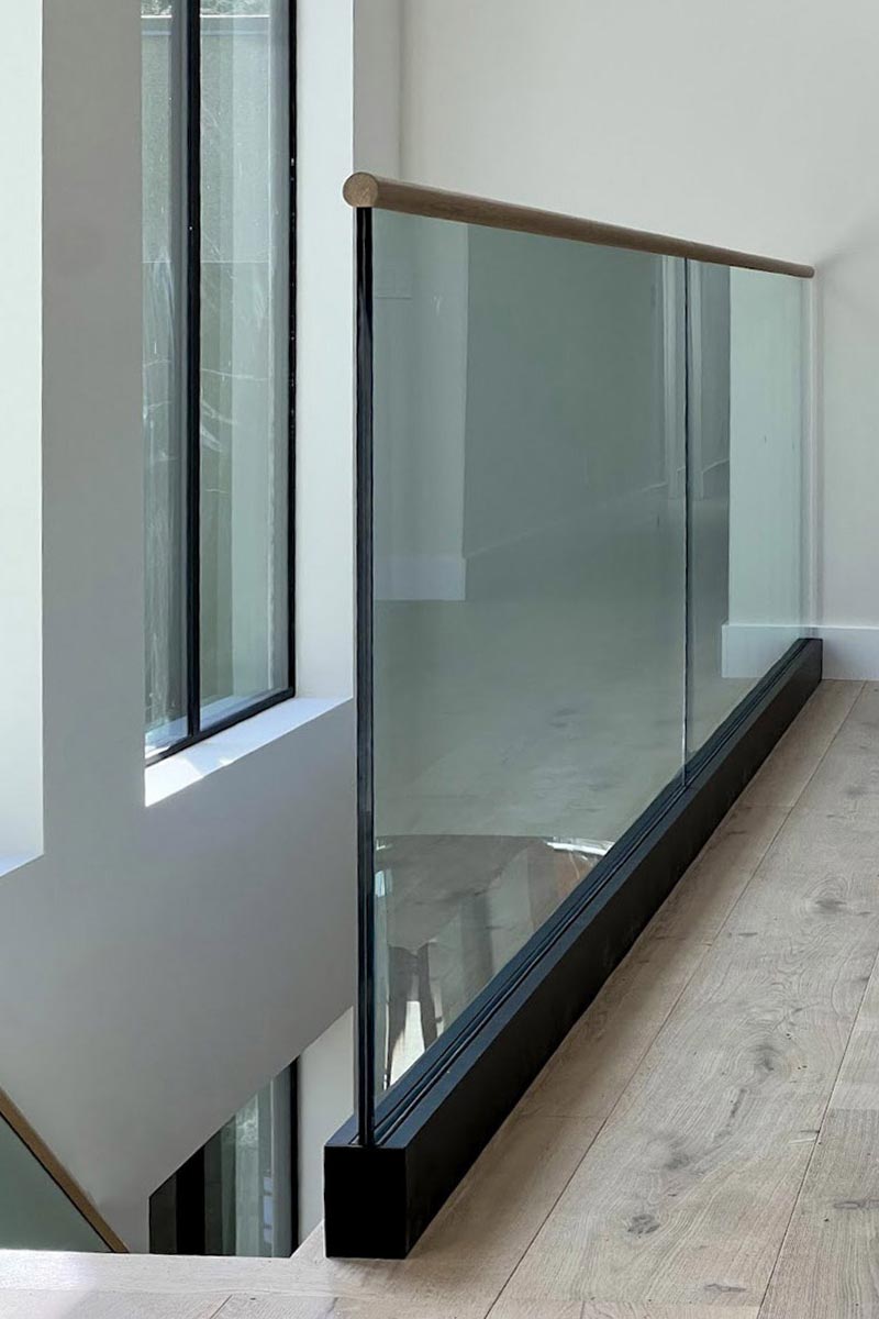 mrail | base shoe glass guards